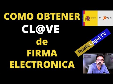 Como Obtener Clave de Firma| Sistema Cl@ve| Firma Electrónica| Firma Digital| Cita Previa | TUTORIAL