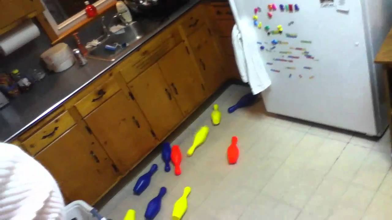 Kitchen Bowling 6 - YouTube