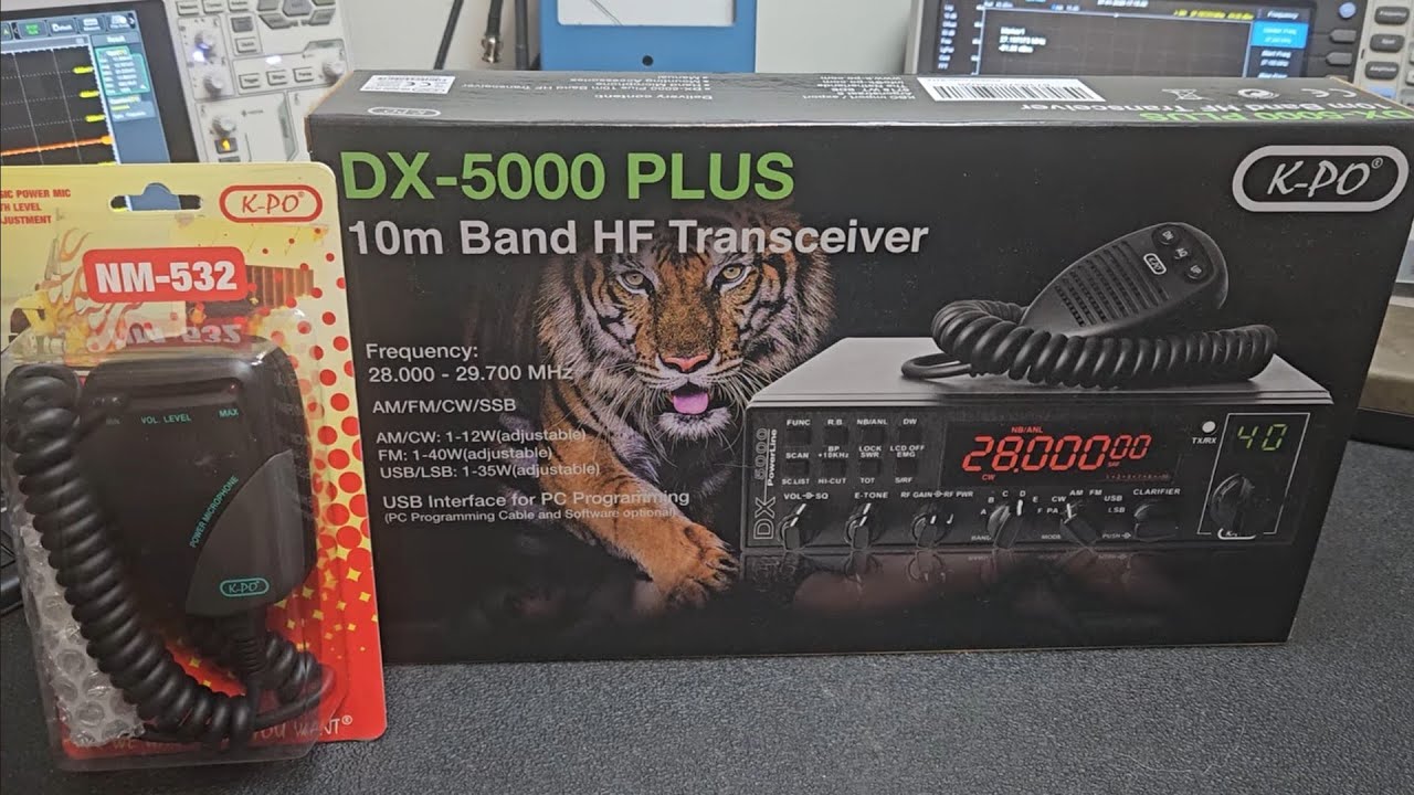 K-PO DX5000+ with K-PO NM532 Microphone - YouTube