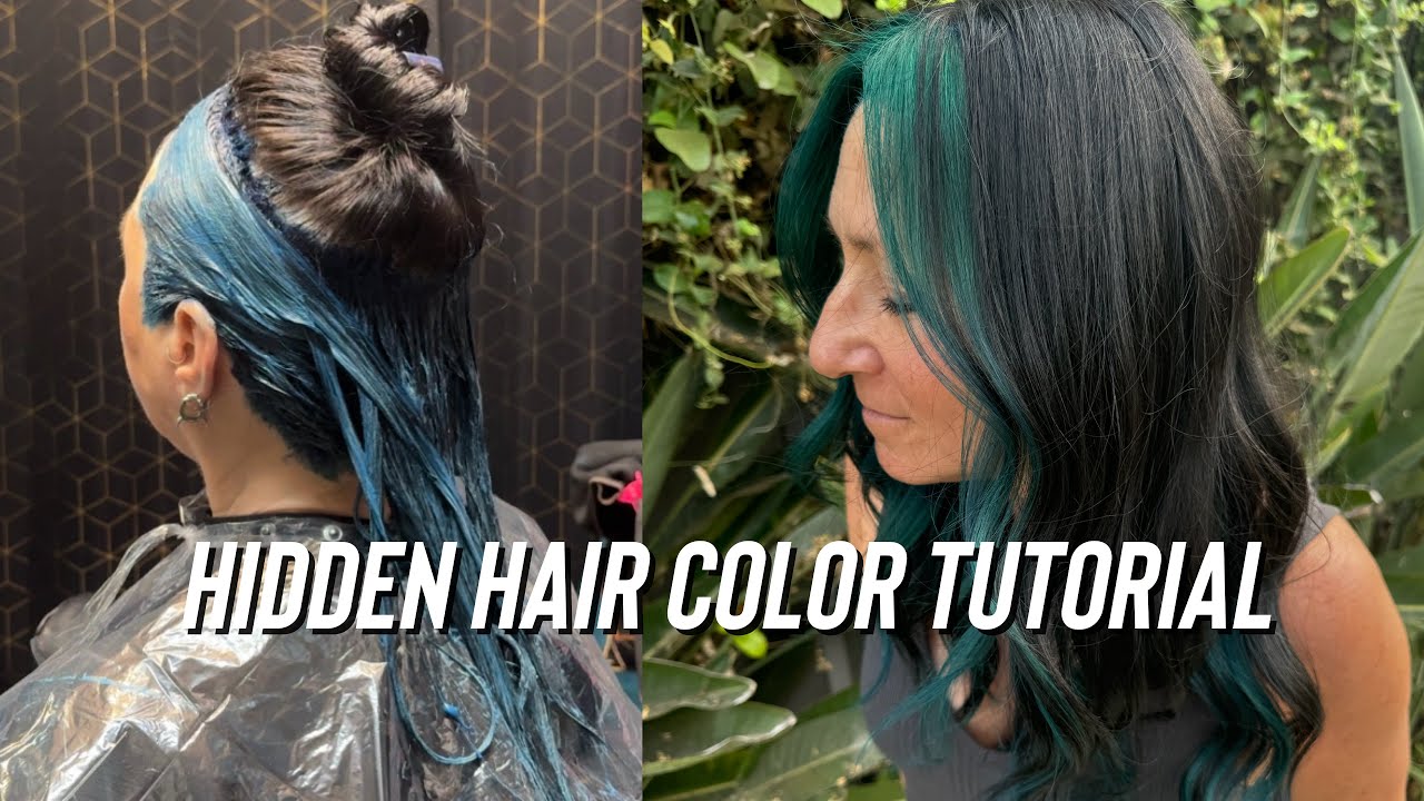 Ep. 3 Hidden hair color tutorial - YouTube