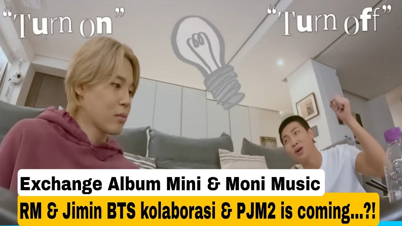 RM & Jimin BTS exchange album mini & moni musik, RM kolaborasi Jimin ...