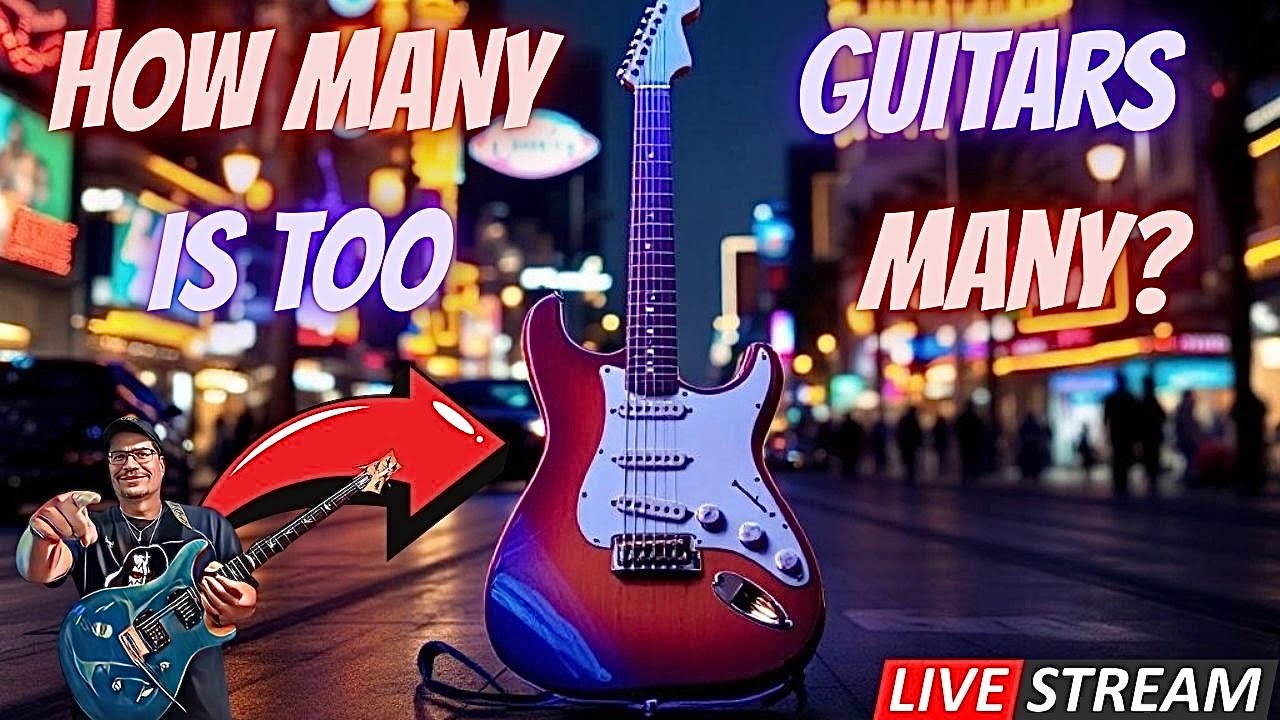 How Many Guitars Is Too Many?| #guitar #discussion #guitarist #live # ...