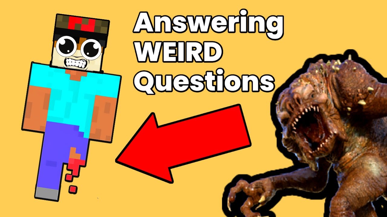 Answering Your WEIRD Minecraft Questions | ASK RANDOM Q&A [2] - YouTube
