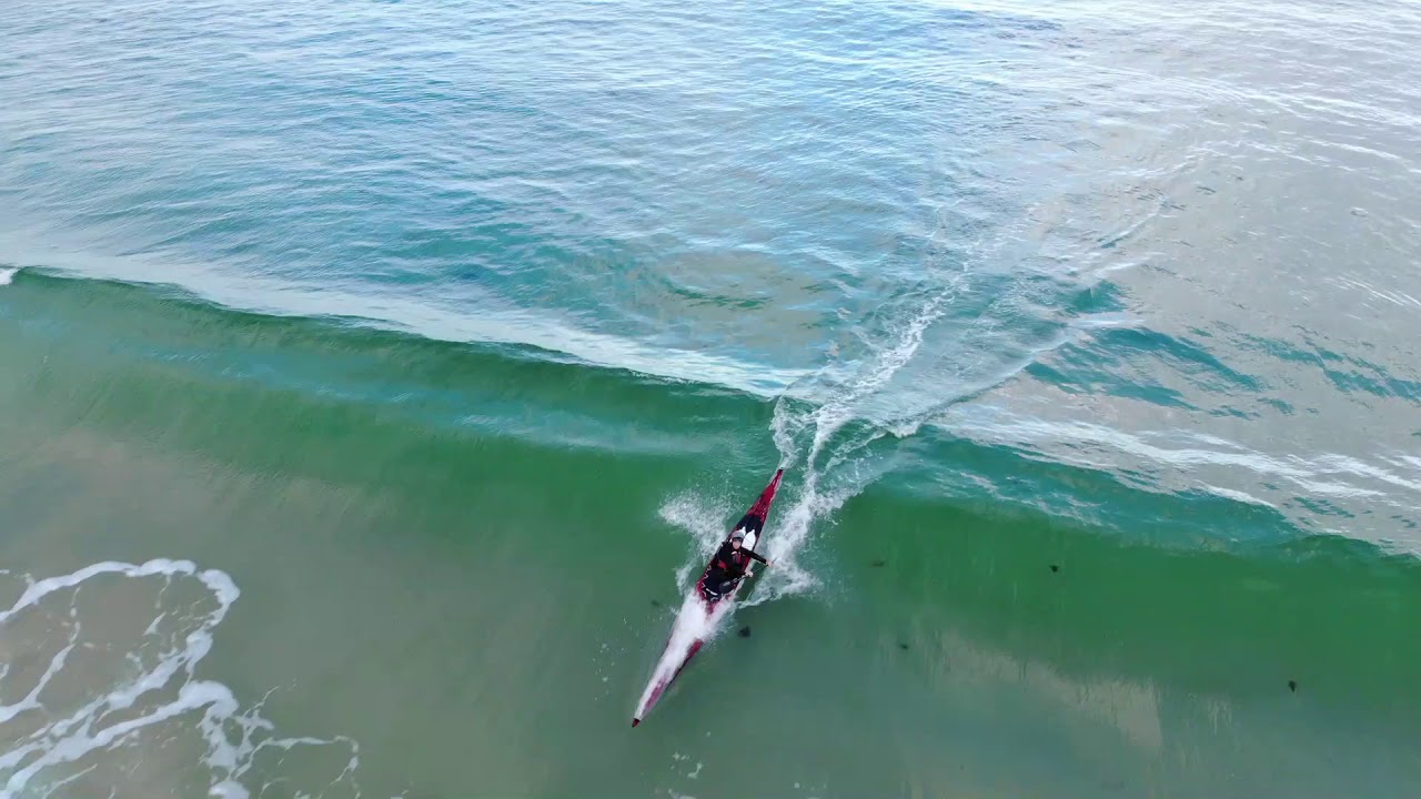 Sea Kayak Surf Session - YouTube