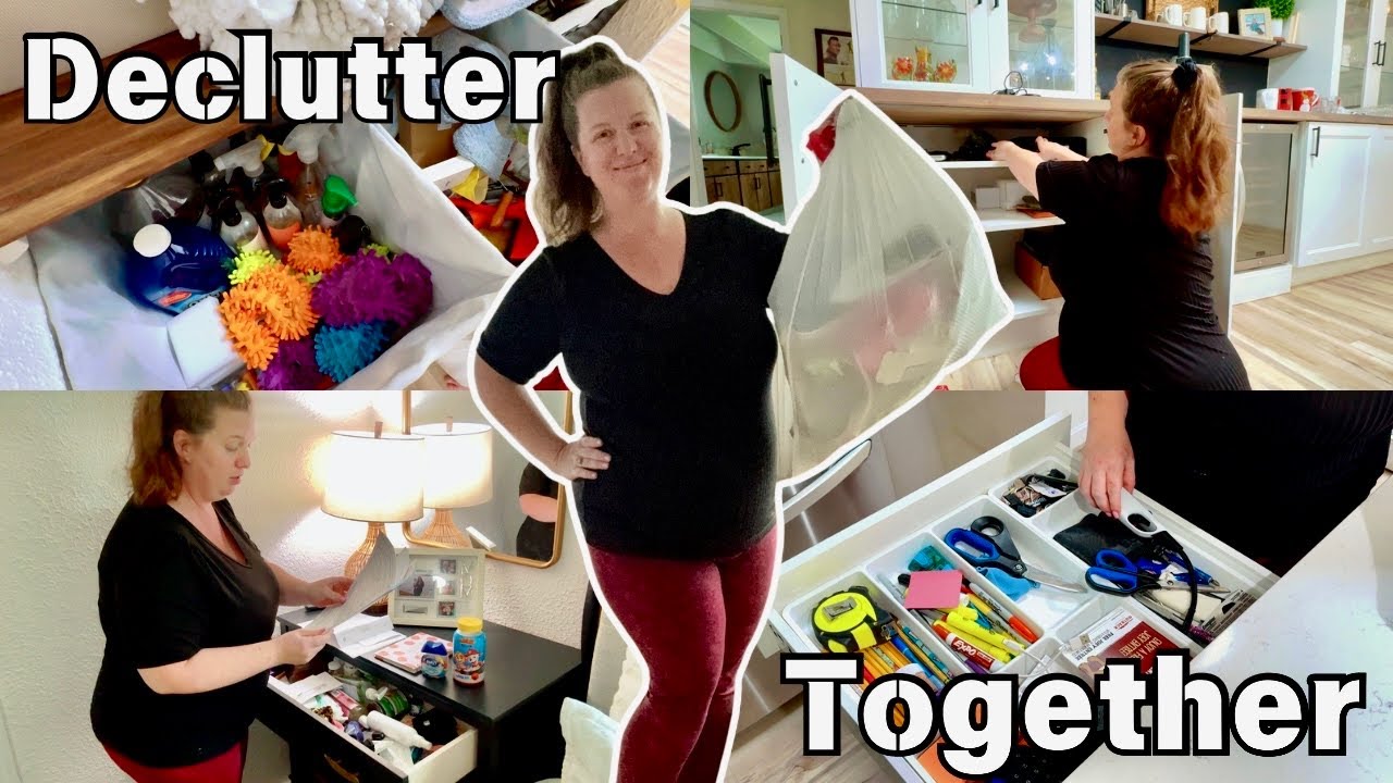 Declutter With Me / Real Life Decluttering tips and tricks / how to ...