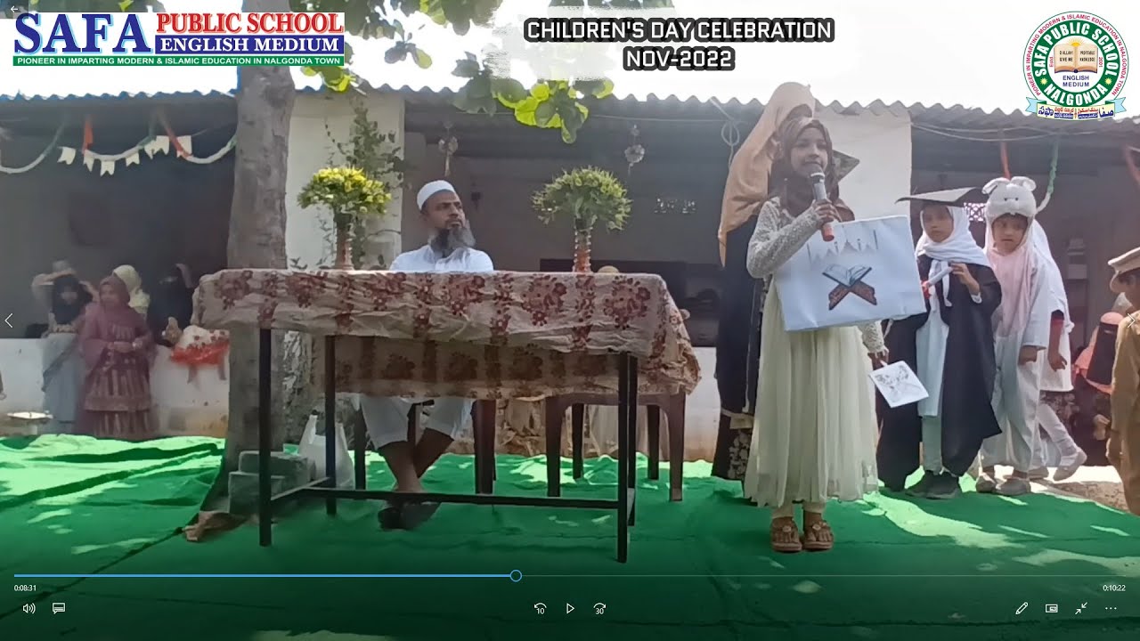 Children's Day Celebration Nov 2022 - Safa Public School (English ...