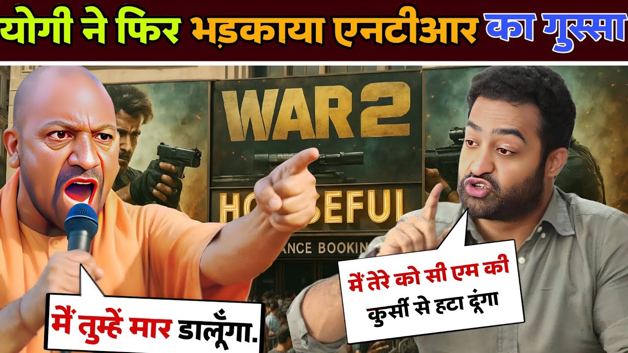 Yogi angry 😡 on war 2 |NTR gave his reply to Yogi in anger | war 2 ...