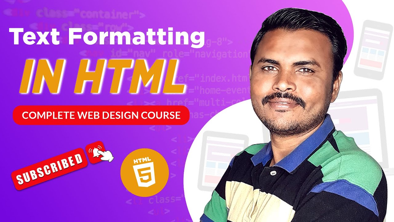 How To Make Font Bold In HTML Complete HTML Course In Hindi html html5 YouTube How To Make Font Bold In HTML Complete HTML Course In Hindi html html5 YouTube