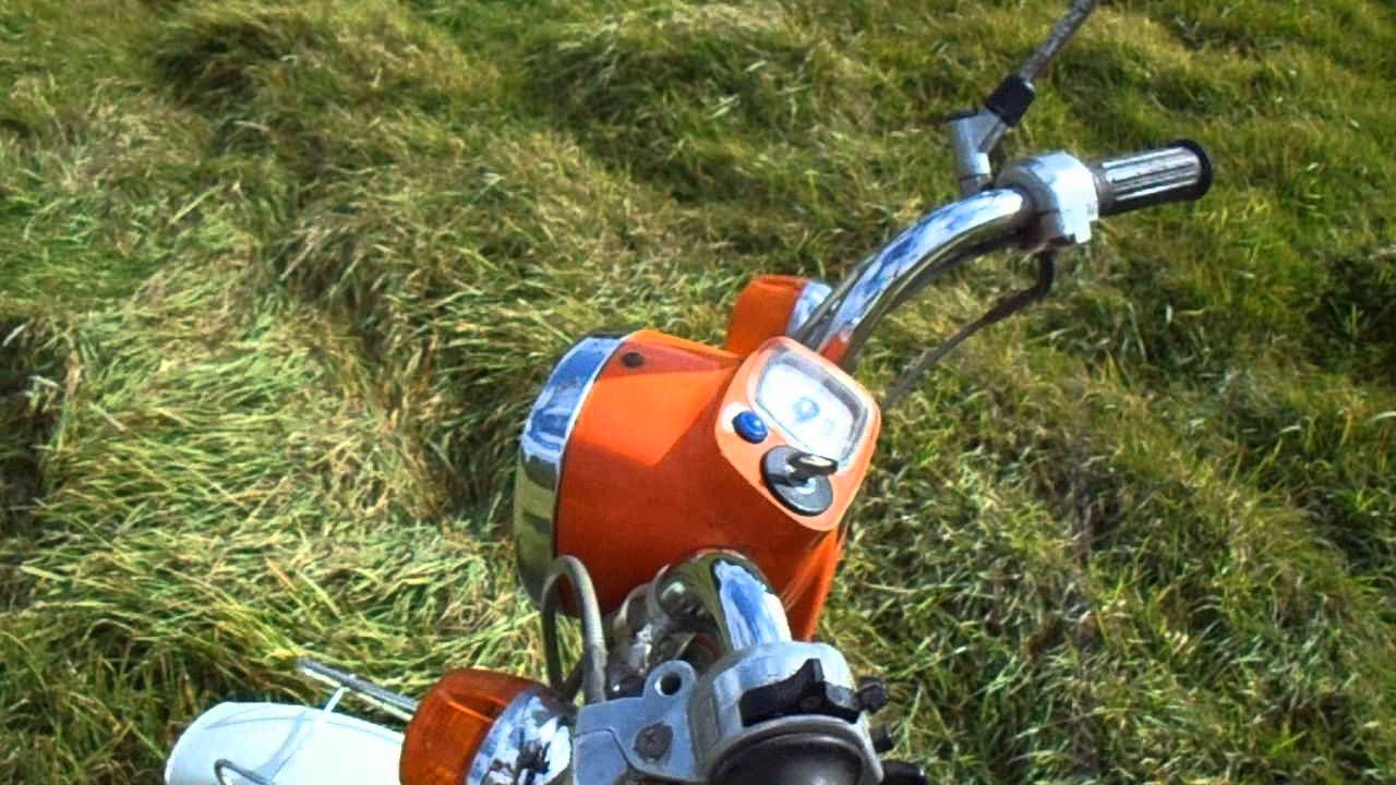 1981 X Reg Suzuki FZ50 Moped For Sale - YouTube