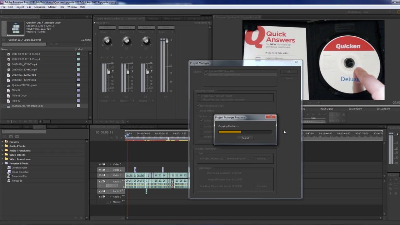How to use Premiere Pro Project Manager - YouTube