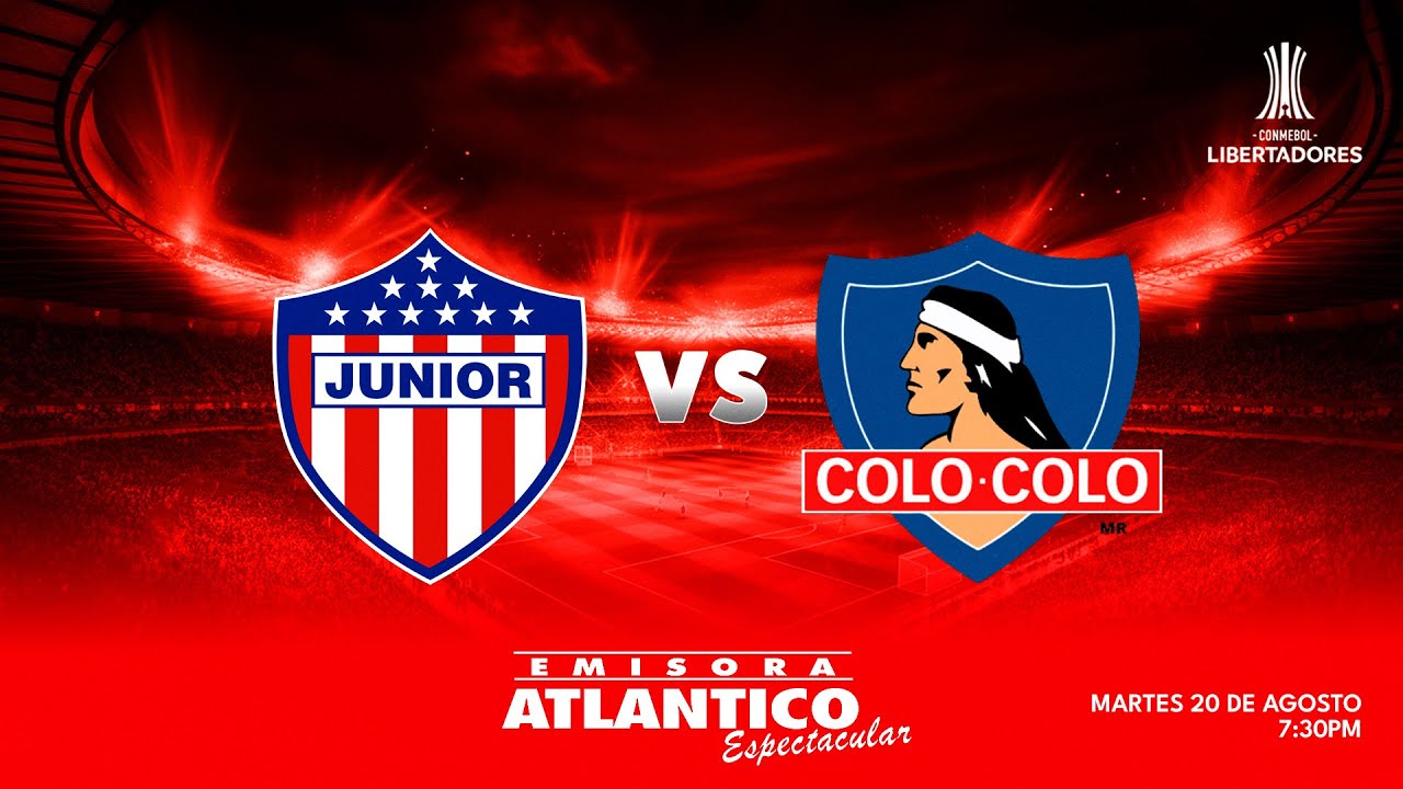 🔴 EN VIVO | Junior (COL) vs Colo-Colo (CHI) - Copa Libertadores - YouTube