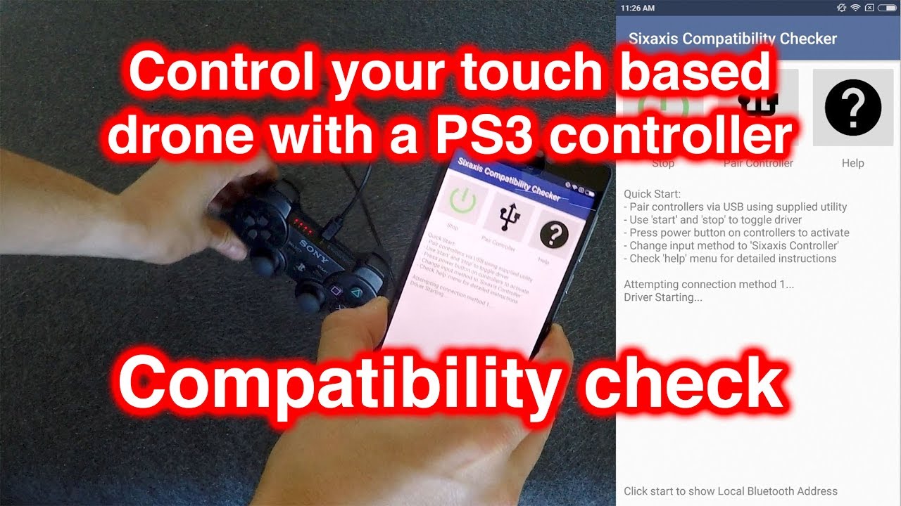 Tutorial pt1: use a ps3 controller to control a touch screen based ...