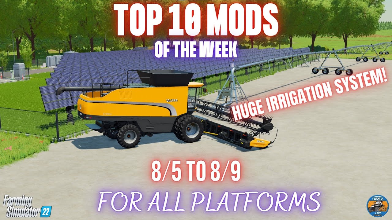 TOP 10 MODS OF THE WEEK - Farming Simulator 22 - YouTube
