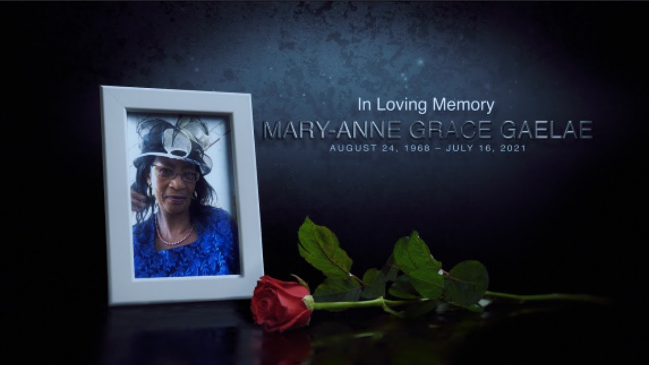 Laying Mary-Anne Grace Gaelae To Rest - YouTube