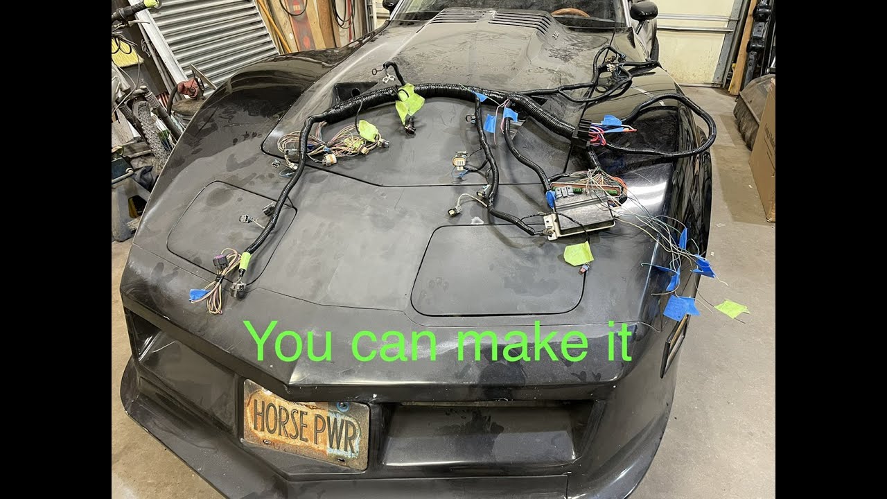 ls swap stand alone wire harness modified c3 corvette #restomod #lsswap ...