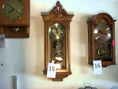 Ornate D&A Wall Clock - YouTube