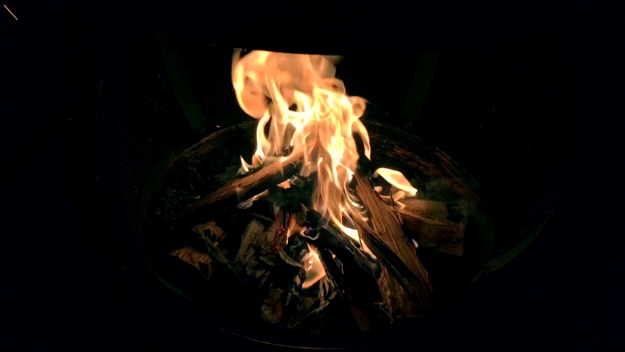 Cinematic campfire - YouTube