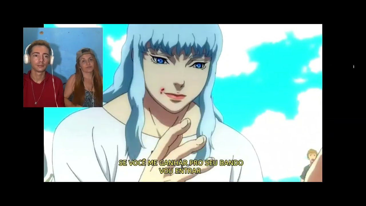 React - Rap do Griffith (Berserk) - PELA AMBIÇÃO - GJ HITS - YouTube