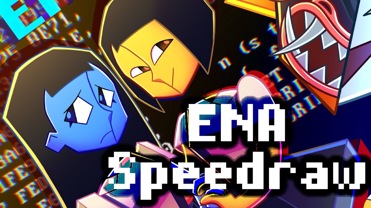 Split in Two- ENA Speedraw - YouTube