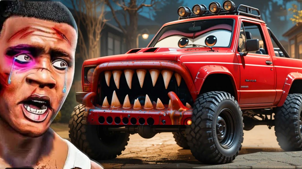 Franklin Found A Cursed Killer Car Thar in Gta 5 #1 - YouTube