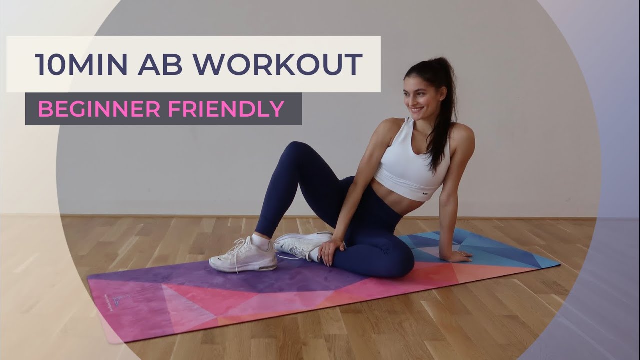 10 Min Ab Workout Beginner Friendly No Equipment Abs Activation