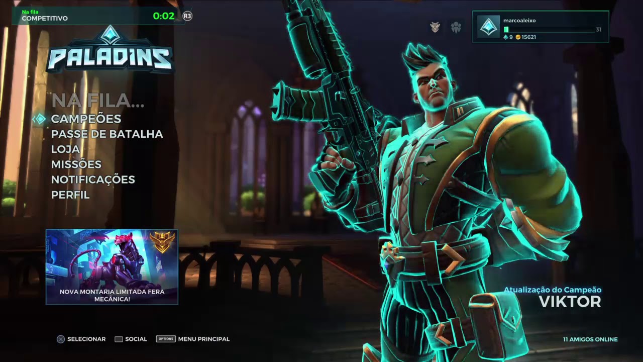 Paladins competitivo - YouTube