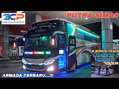 Detik2 Krusial keluar CAKRA‼️Kawal Bus PUTRA SIMAS 527 REBORN‼️Tengah Malam Menuju Pulau ...