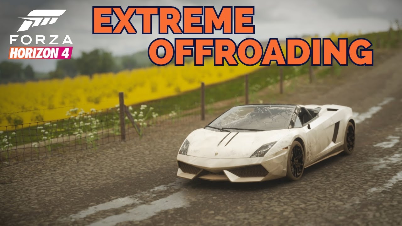 High Speed Off-roading and Destruction of Lamborghini Gallardo LP570-4 ...