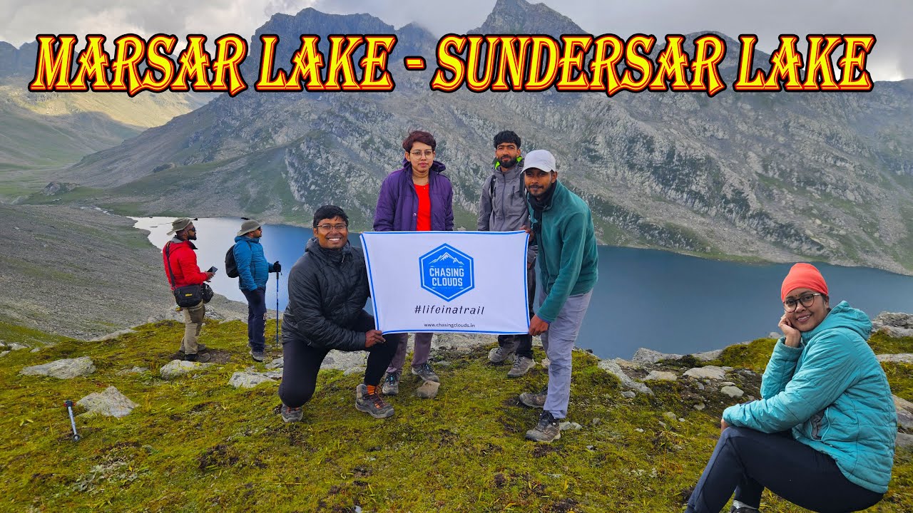 Marsar Lake || SunderSar Lake || Mountain Magic || Chasing Clouds ...
