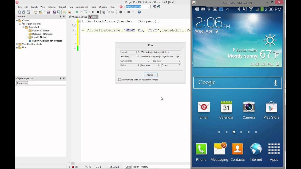 Multi Device Development with Delphi XE6 - YouTube