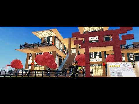 Restaurant Tycoon 2 | Japanese Style Restaurant Tour - YouTube