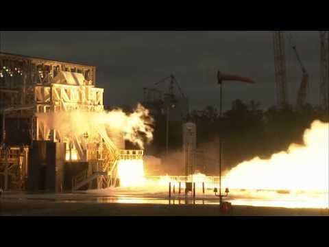 AJ26 Engine Test - Feb. 7, 2011 - YouTube