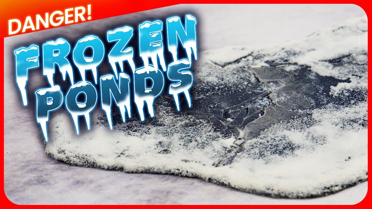 Make BREATHTAKING, FROZEN PONDS & LAKES! Wargaming Terrain Tutorial - YouTube