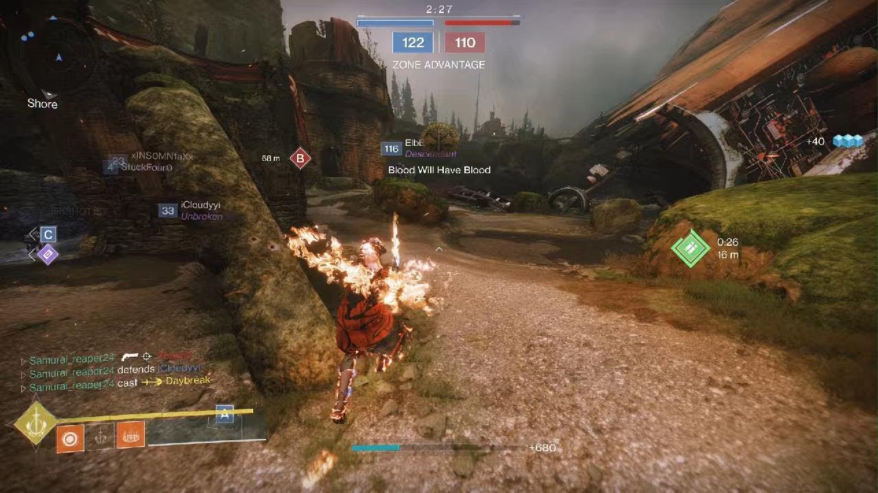 Destiny 2 Daybreak go brrrrrrrrrrrrrrr - YouTube