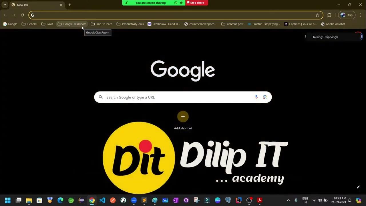 Day 04 Java Real Time Training By Dilip It Academy - YouTube