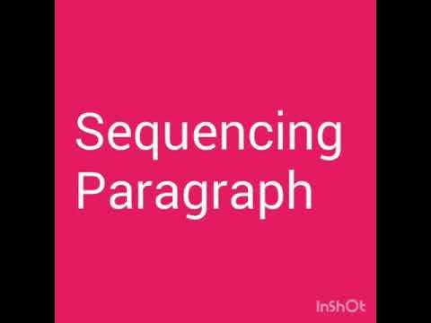 The Easiest Way to Learn How to Write a Sequencing Paragraph. - Grade ...