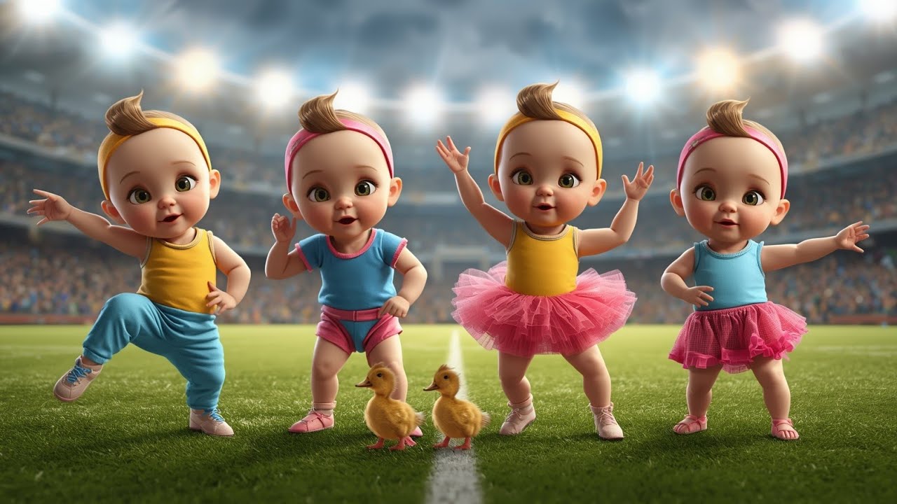 Dudi Dudi Dam Dam Baby Dance | Cute Newborn Morning Routine | Funny ...