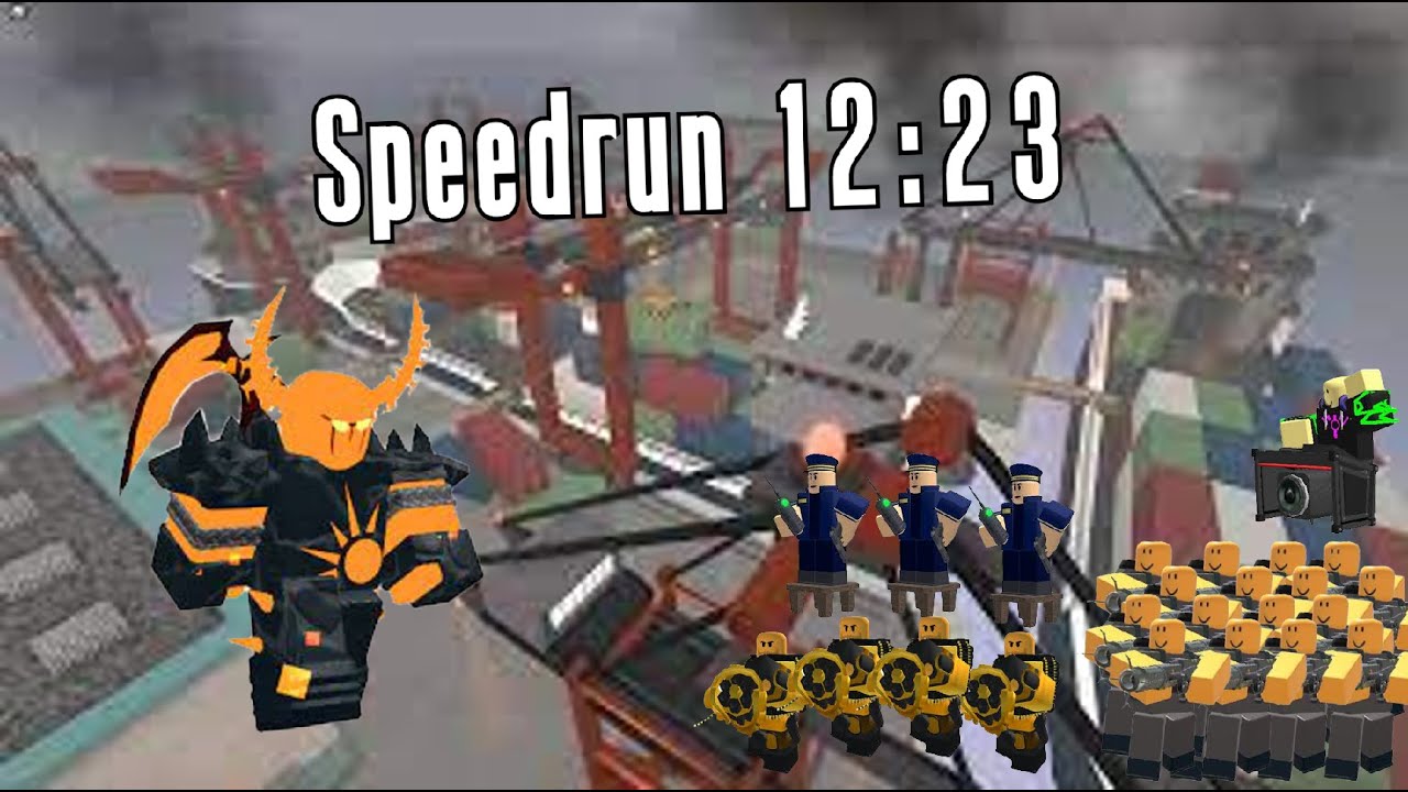 Roblox TDS speedrun 12:23 - YouTube