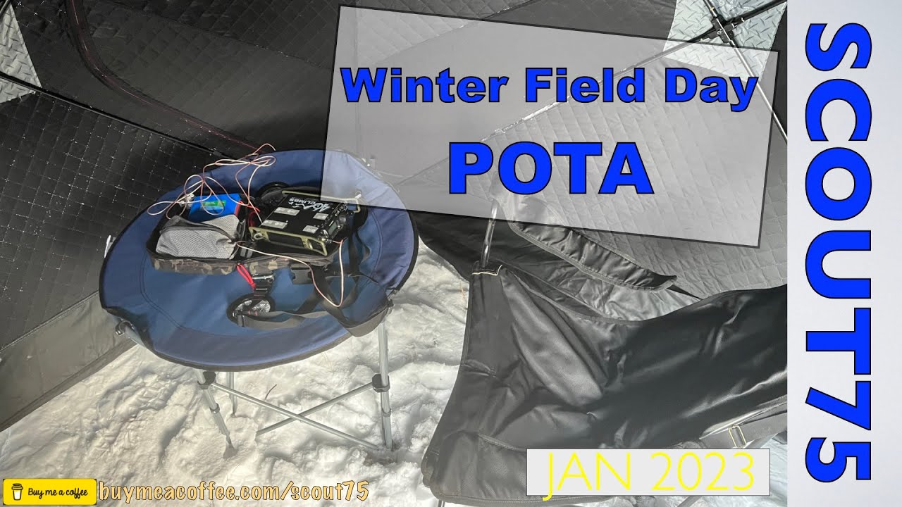Pre Winter Field Day POTA - YouTube