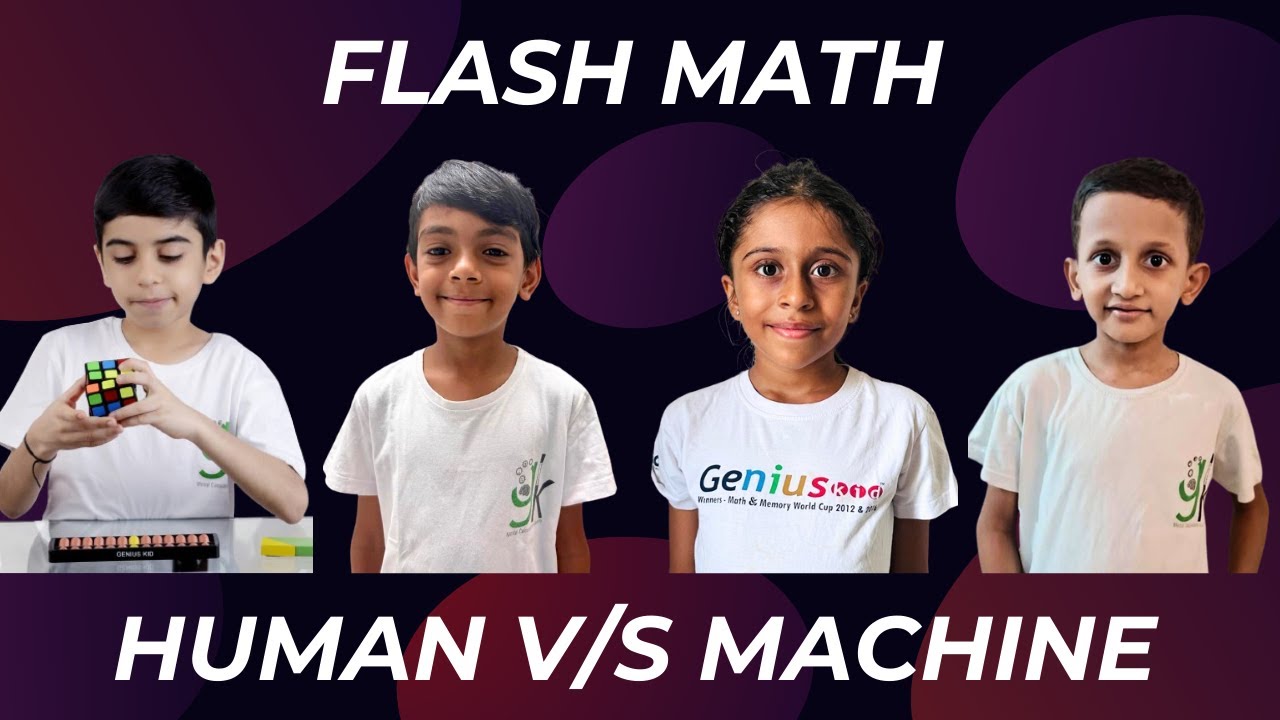 Human v/s Machine - Flash Math - YouTube