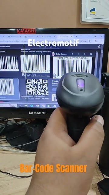 Raspberry pi with Barcode Scanner - YouTube