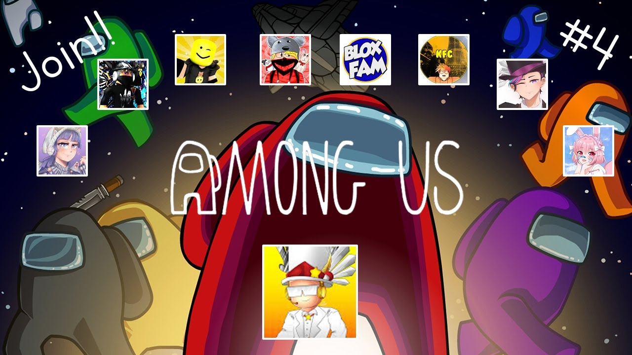🔴Among us *EPIC* Youtuber Edition! - YouTube