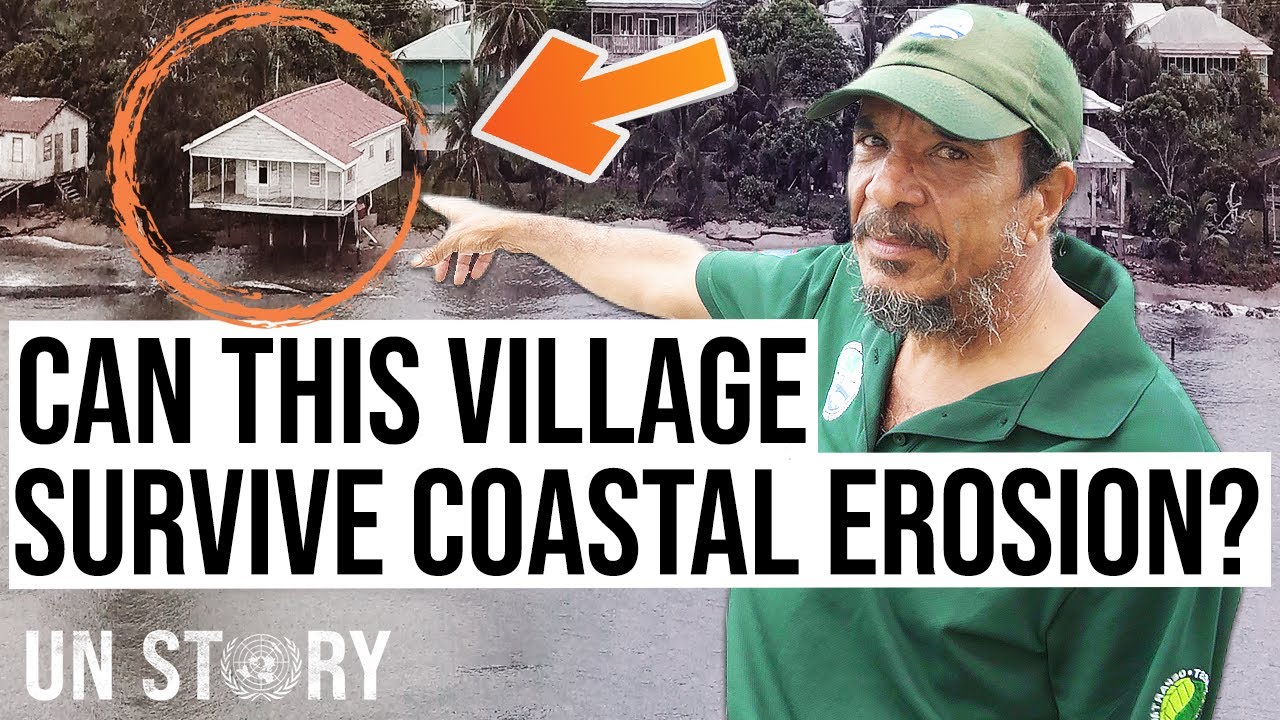 Coastal Erosion in Belize | This Village May Get Washed Away! - YouTube