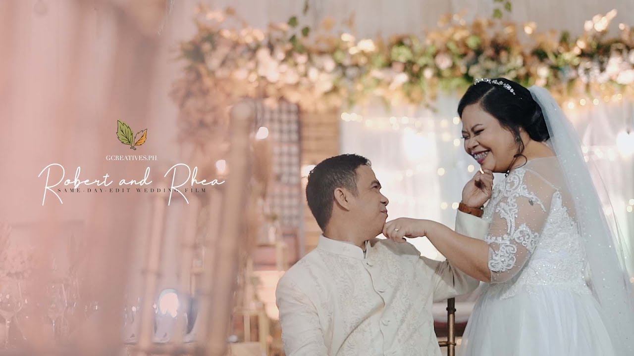 Las Piñas Wedding SDE of Robert & Rhea by G.Creatives 🍂 - YouTube