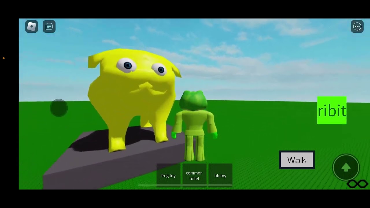 Amazing frog but in roblox?: roblox amazing frog part 1: stuff - YouTube