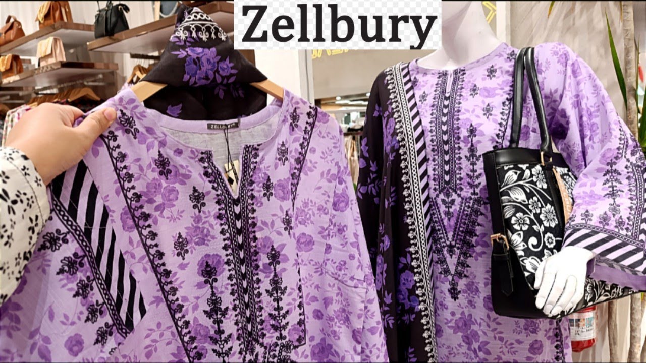 Zellbury New Collection 2024 ️Zellbury Stitched Collection 2024 ️ - YouTube