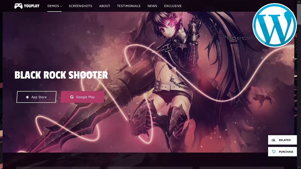 Youplay Gaming Blog Website ★ WordPress Themes & Templates ★ - YouTube