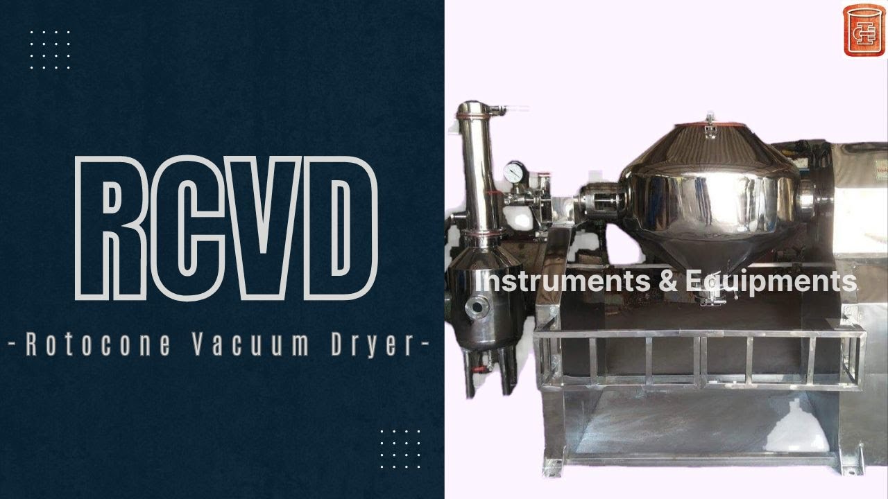 Rotocone Vacuum Dryer (RCVD) - YouTube