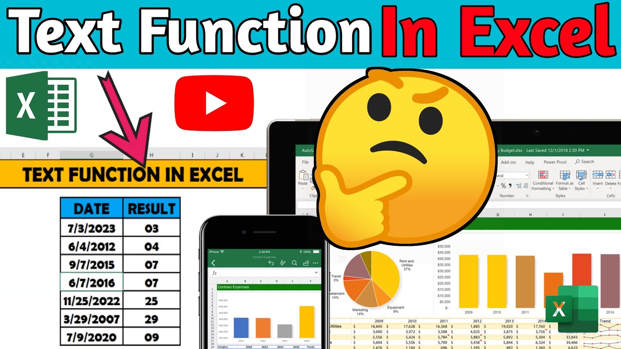 Text Function In Excel Excel Advanceexcel Exceltutorial Zintinstitute Formula Youtube