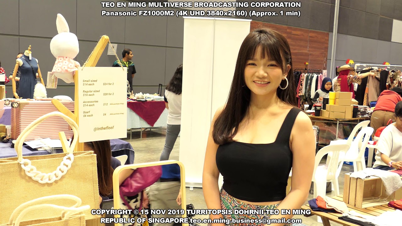 Sherr Ng at Flea Market Suntec City 15 Nov 2019 Fri - YouTube